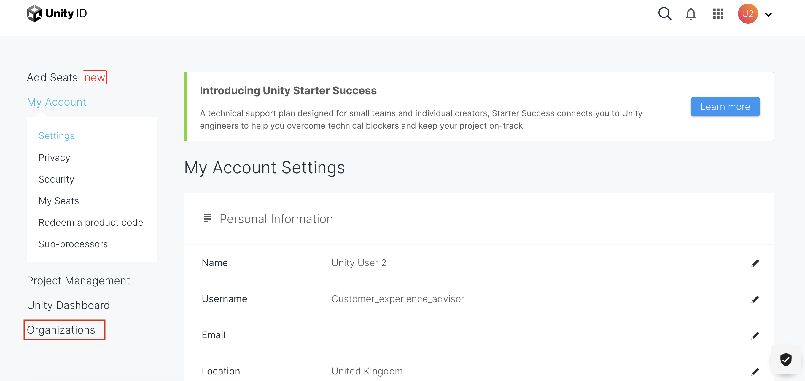 How to rename a Unity organization? – Unity