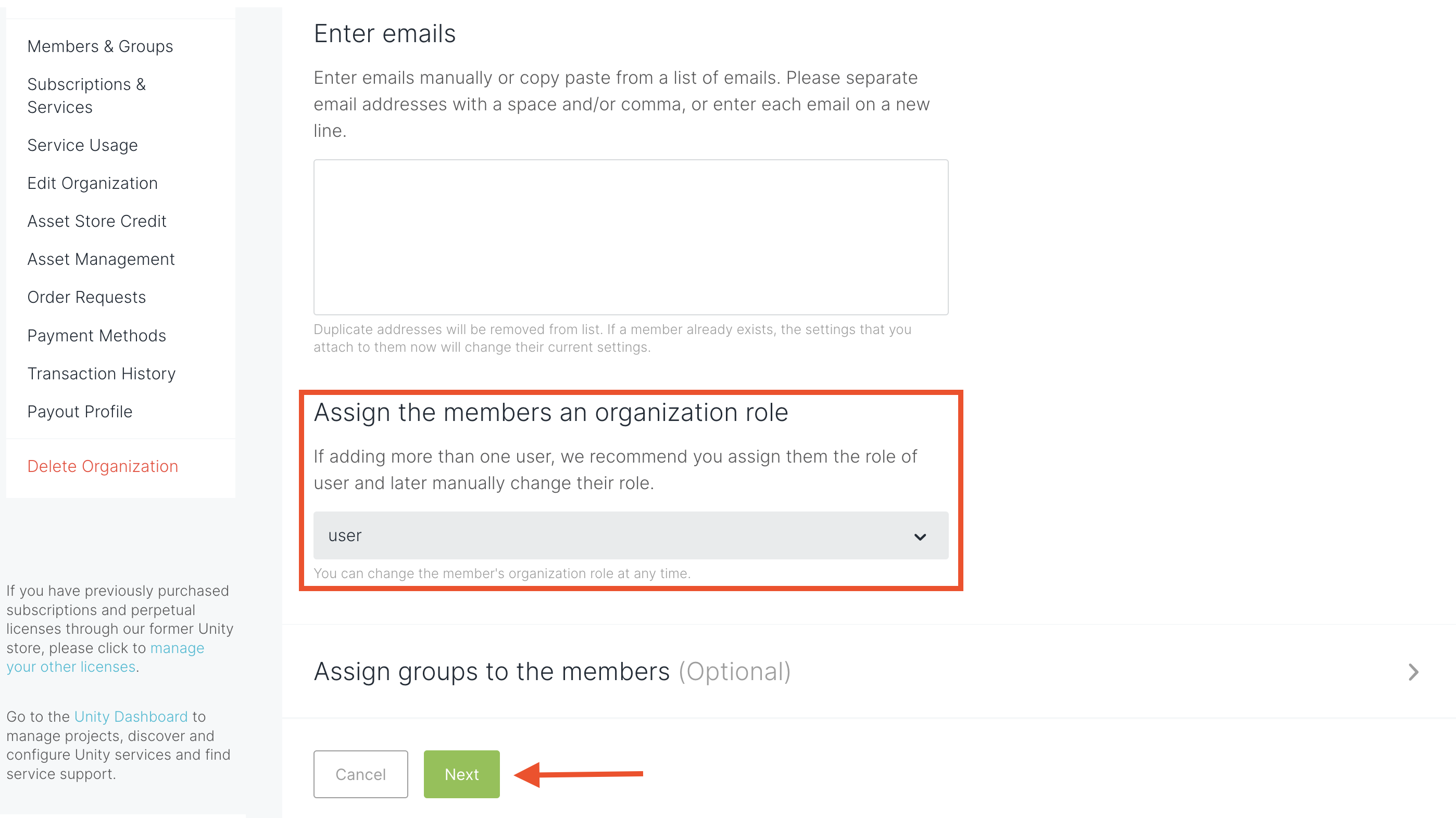 How do I invite a new member to my organization? – Unity Support Help ...