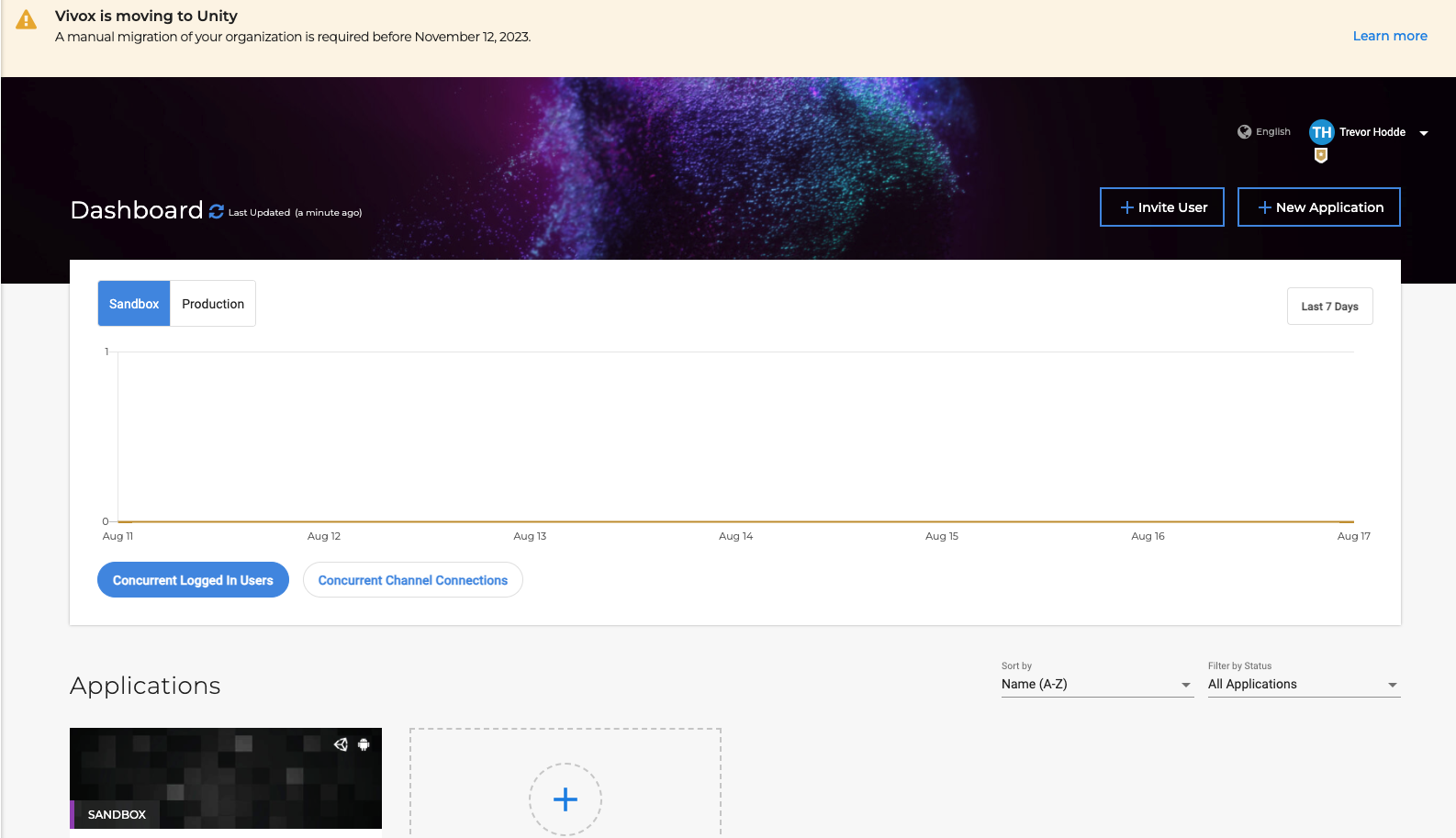 How To Migrate A Vivox Developer Portal Organization To The Unity Dashboard Unity Support Help 9013