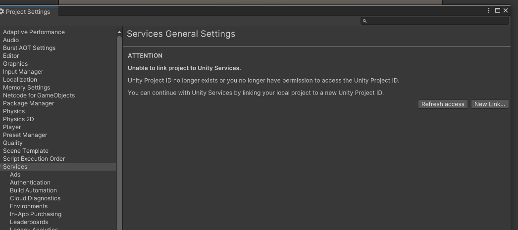 How To Secure Your Unity Services When Project Sharing Unity Support Help Center