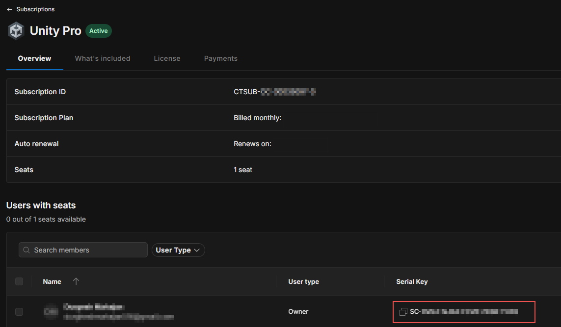 How do I find my license serial number? – Unity Support Help Center