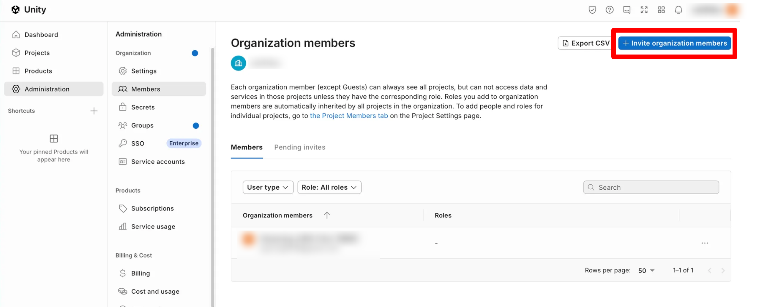 How do I invite a new member to my organization? – Unity Support Help ...