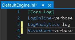 Vivox: How to adjust Vivox logging levels in Unreal – Unity Support Help Center